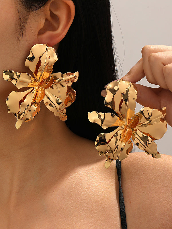Women Earrings Accessories | Flower Shape,Solid color,Geometric,Drop ...