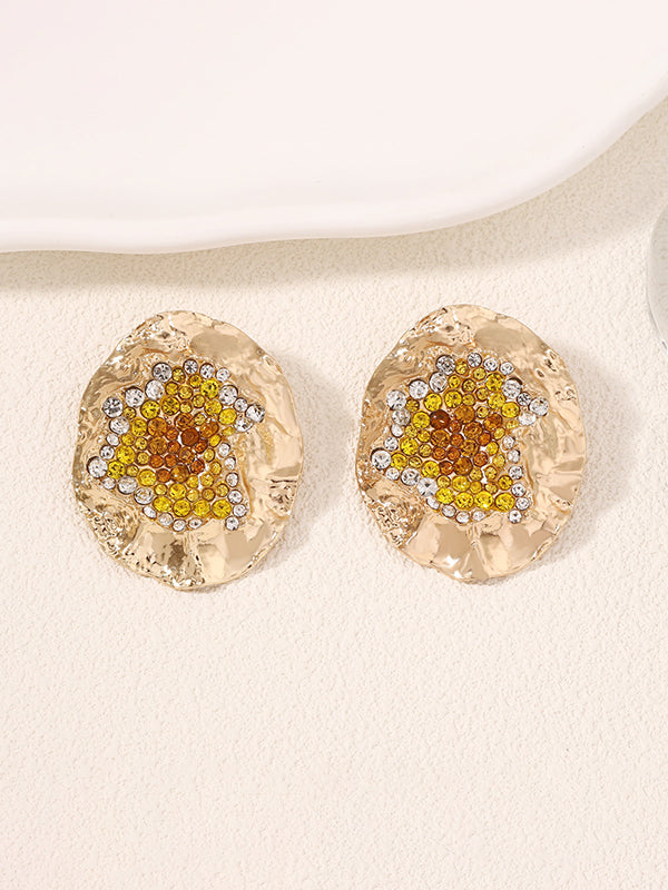 Women Earrings Accessories | Flower Shape,Solid color,Geometric,Drop ...