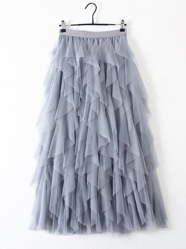 Women's Skirts | Solid Color,High Waisted,Loose,Pockets,Pleated – Page ...