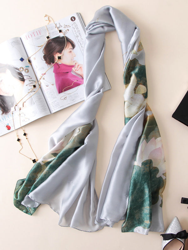 Shawl,Scarf,Hats Accessories for Women | Solid Color,Keep Warm,Floral ...