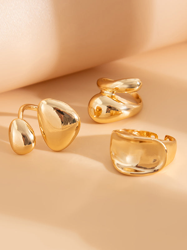 Geometric Ringent Rings Accessories – Uoozee official