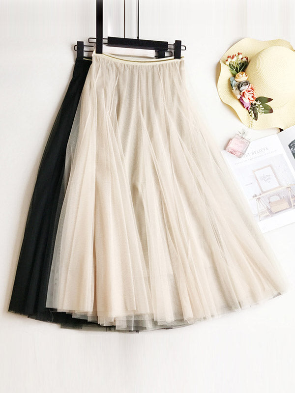 Women's Skirts | Solid Color,High Waisted,Loose,Pockets,Pleated – Page ...