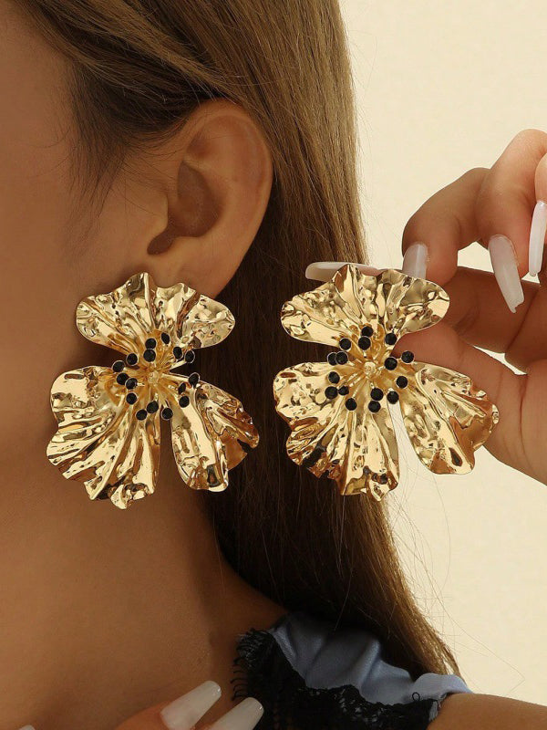 Women Earrings Accessories | Flower Shape,Solid color,Geometric,Drop ...