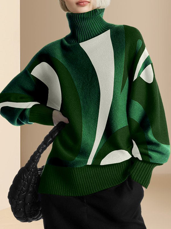 Sweaters for Women | Long Sleeves, Solid Color, High Neck – Uoozee official
